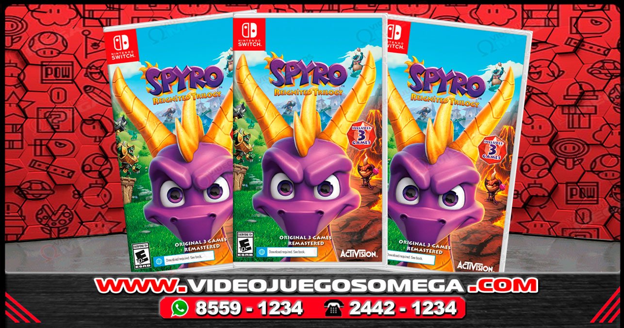 Spyro Reignited Trilogy Nintendo Switch | Costa Rica